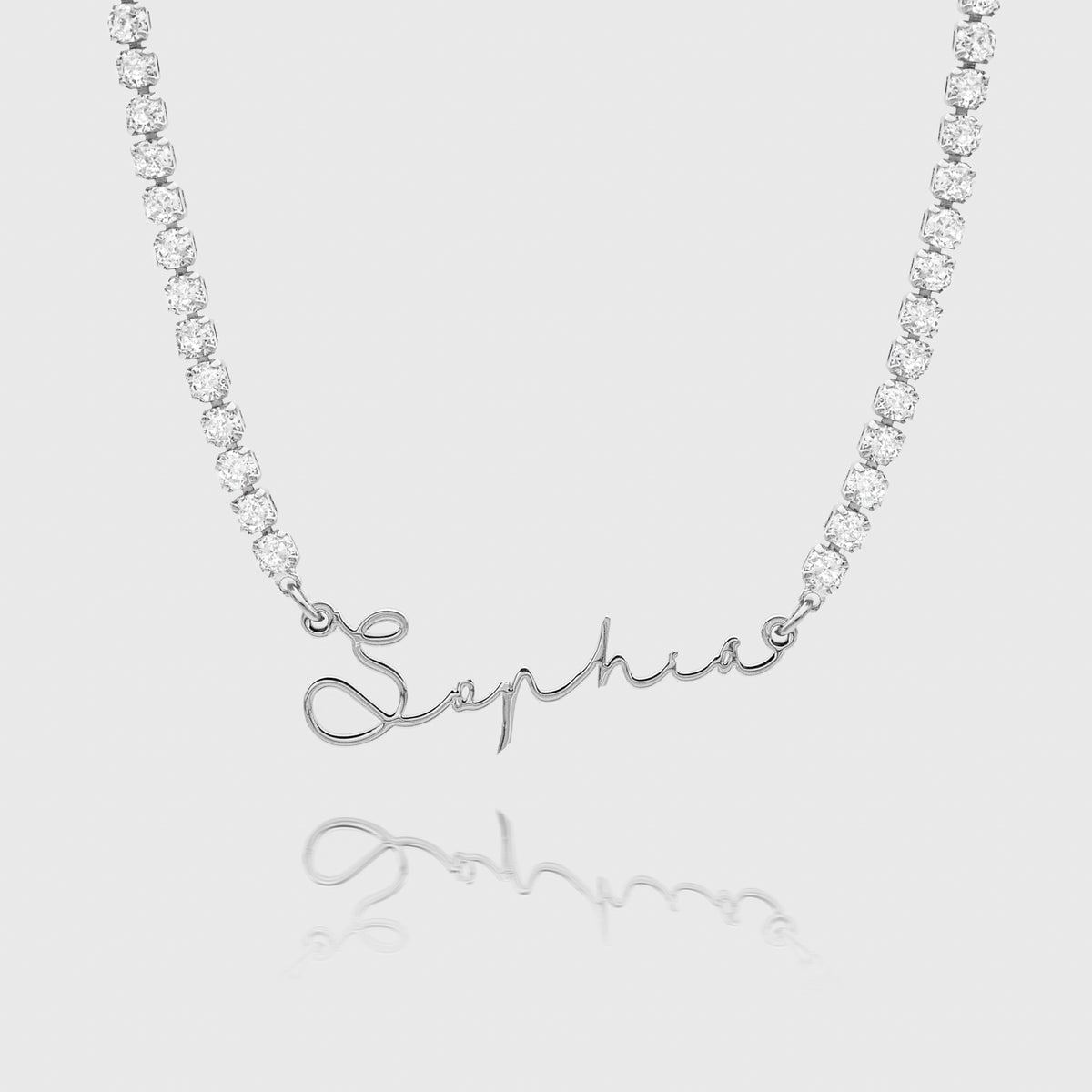 ICY Selina Name Necklace | Personlised Jewellery | PRYA