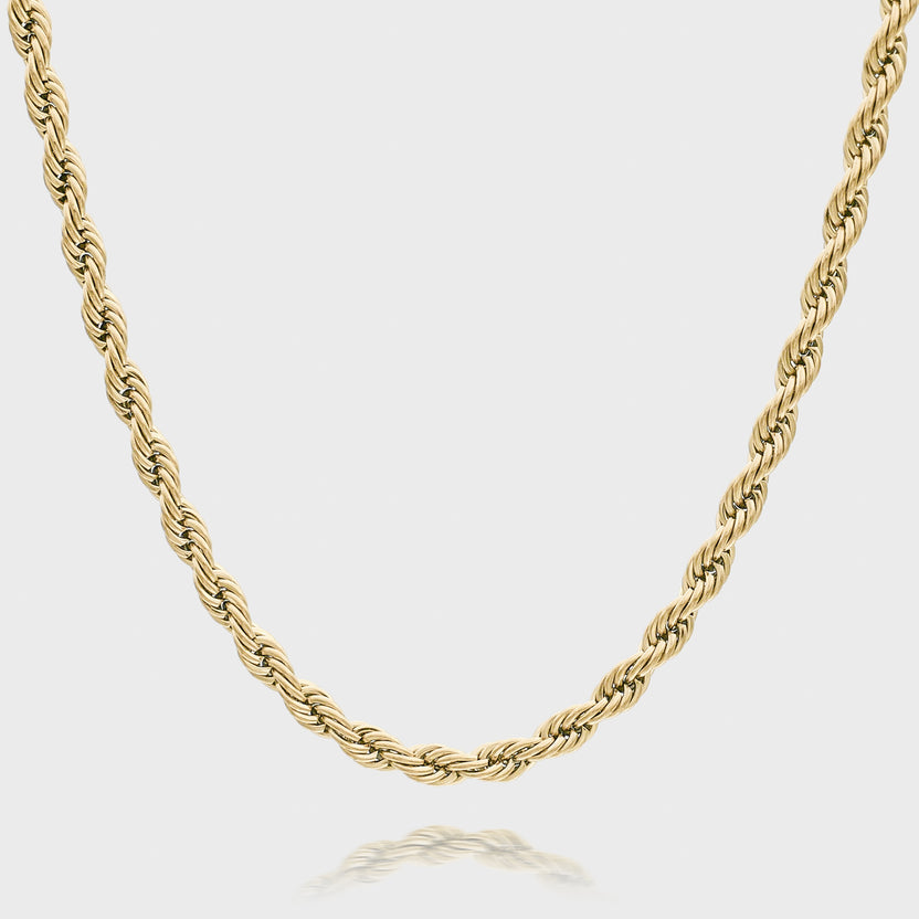 Women's Rope Chain In Gold - PRYA UK