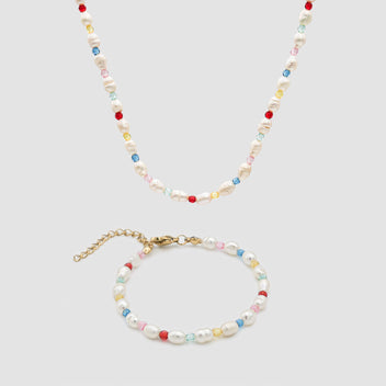 Amal Candy Pearl Set | Pearl Set | PRYA